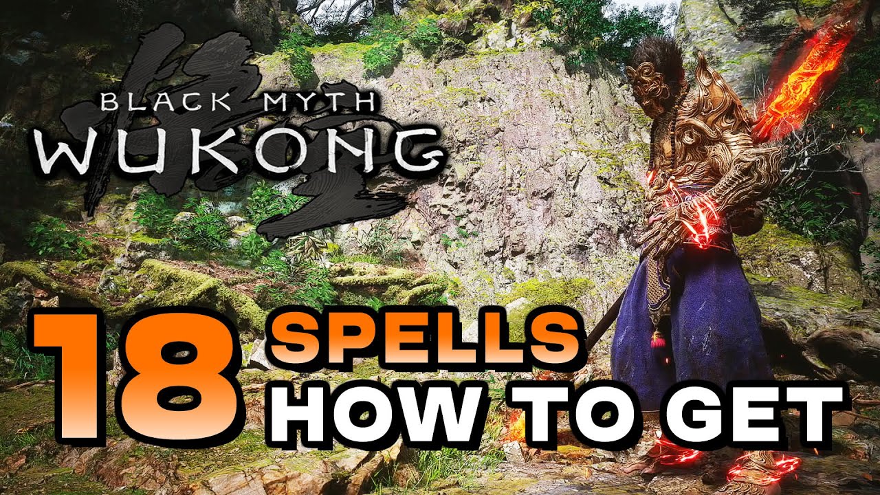 Black Myth: Wukong - How To Get All Spells (Master Of Magic Trophy ...