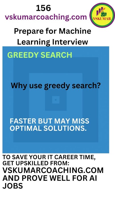 156-Greedy Search - YouTube
