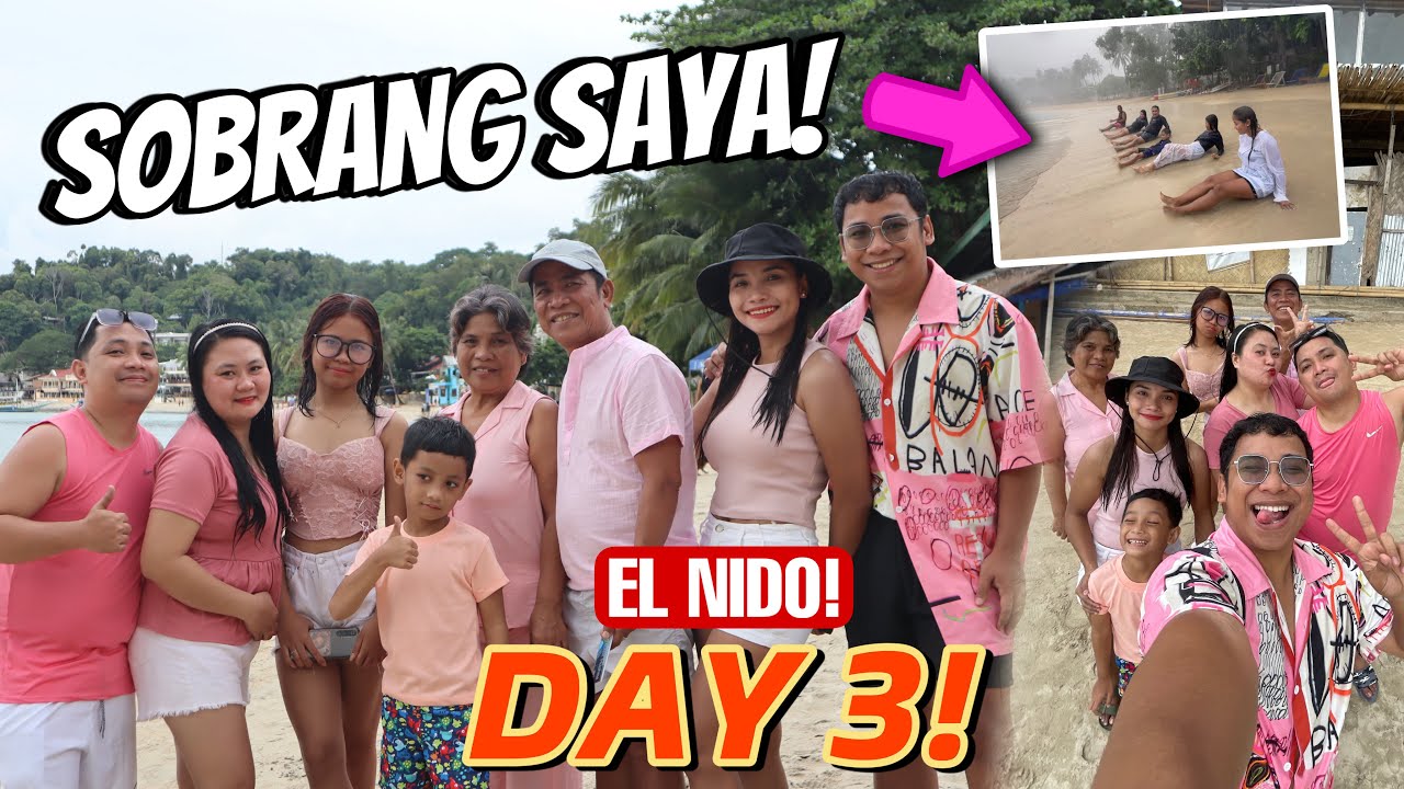 BINAGYO ANG HUET FAMILY SA EL NIDO! (SOBRANG LAPTRIP NA NAMAN!) 😂 - YouTube