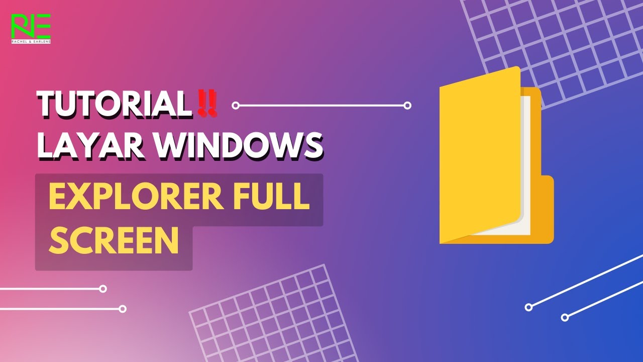 CARA WINDOWS EXPLORER FULL SCREEN - YouTube