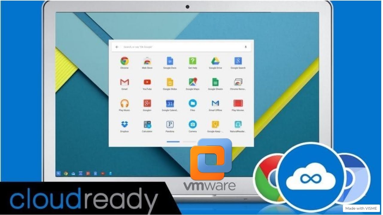 Install Chrome OS (Cloud Ready) On VM Ware and Review 2022 [HINDI ...
