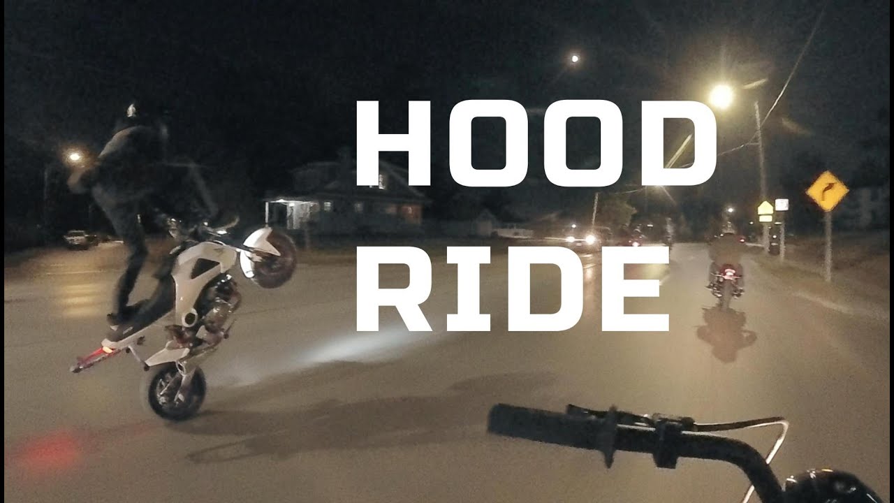 Halloween HOOD RIDE PT.2 - GROM GOES CRAZY! - YouTube