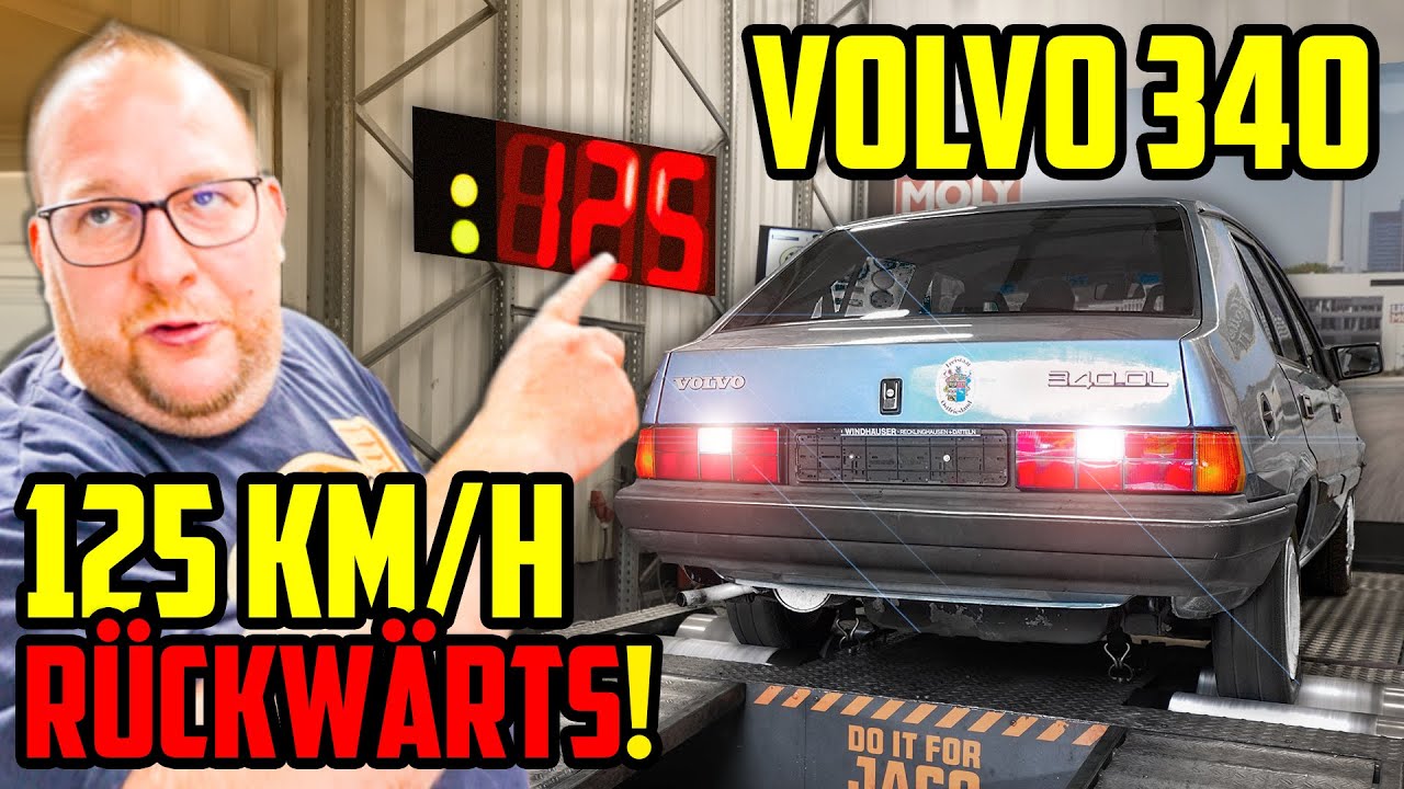 RÜCKWÄRTS so schnell wie VORWÄRTS? - Volvo 340 GL VARIOMATIK - Marco ...