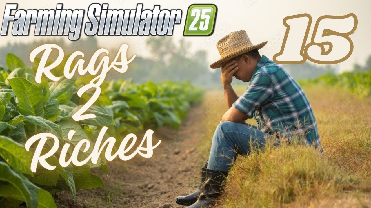 A TIDY FARM!! | Farming Simulator 25 |Rags to Riches | EP 15 - YouTube