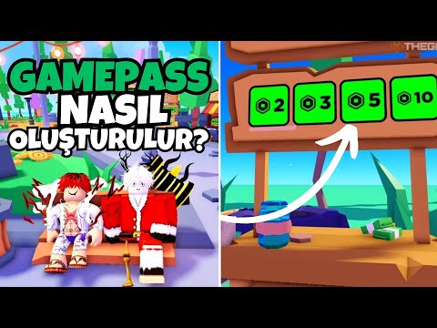 Roblox'ta Gamepass Nasıl Yapılır 2025 | Roblox Pls Donate Nasıl Yapılır