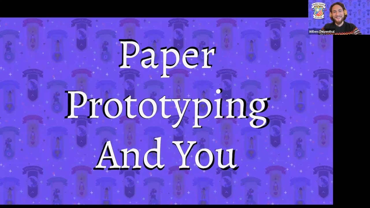 How to Paper Prototype your games! With East Bay Game Devs - YouTube