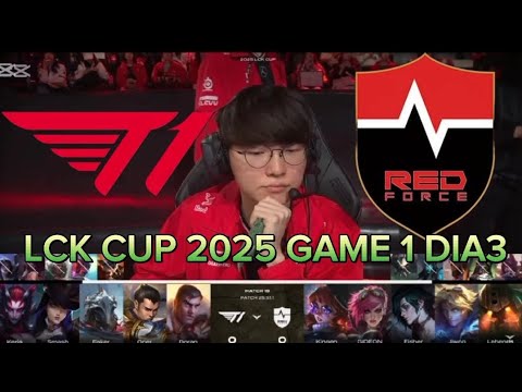 T1 VS NS JUEGO 1 DE LA CUP LCK 2025|| FAKER JUEGA CON VICTOR|| GAMEDRES|| - YouTube