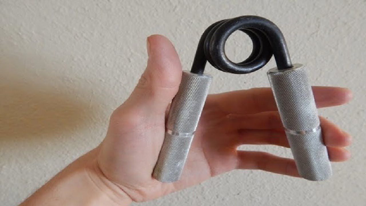 hand gripper intense 2 minute forearm workout - YouTube
