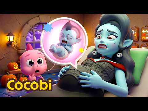 A Baby Vampire is Born!😱 + More Fun Songs for Kids | Cocobi
