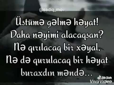 Üstümə gəlmə həyat /Abunə olun 🙏