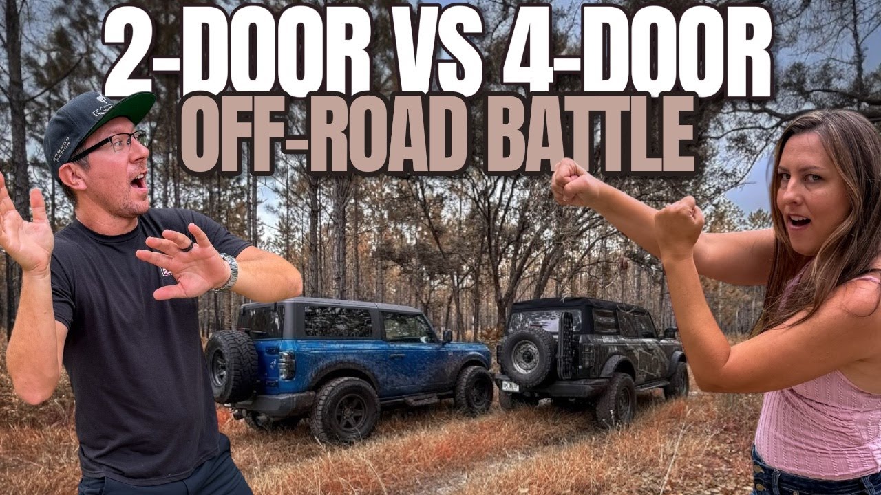 Ford Bronco Battle: 2-Door vs 4-Door | Which One Wins Off-Road? - YouTube