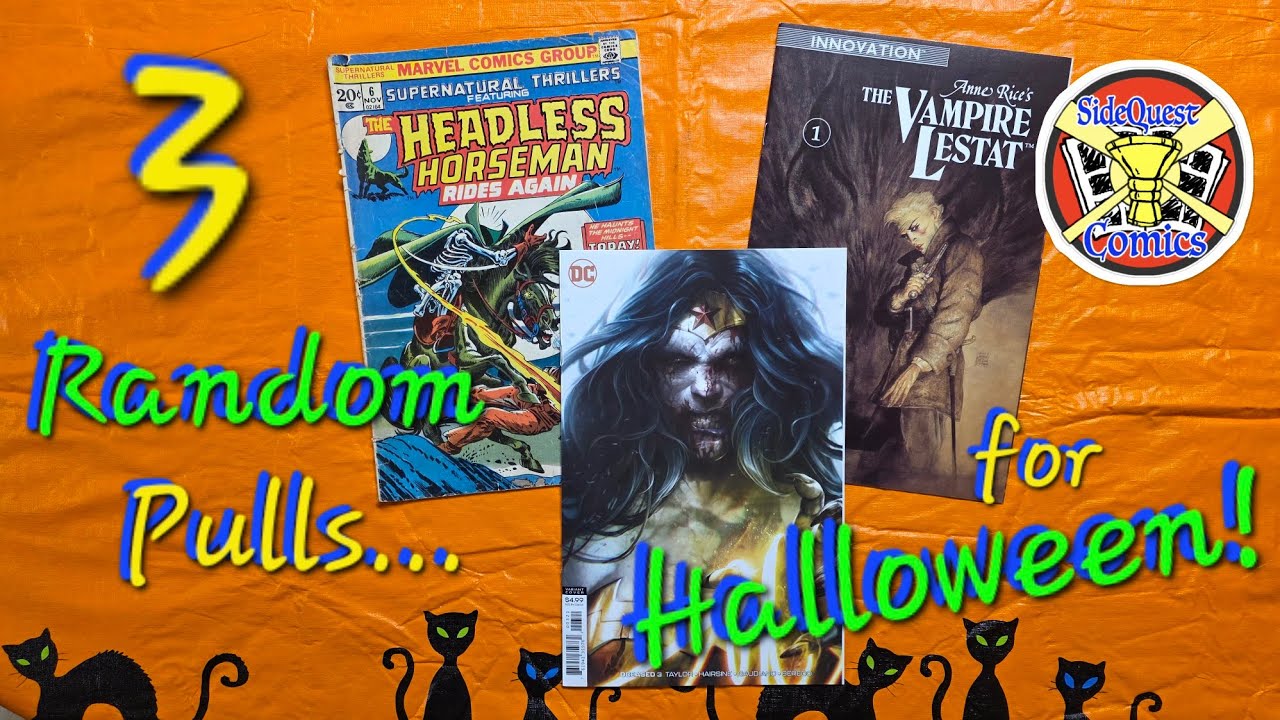 3 Random Pulls...for Halloween #Halloweencomiccovers #comicbooks # ...