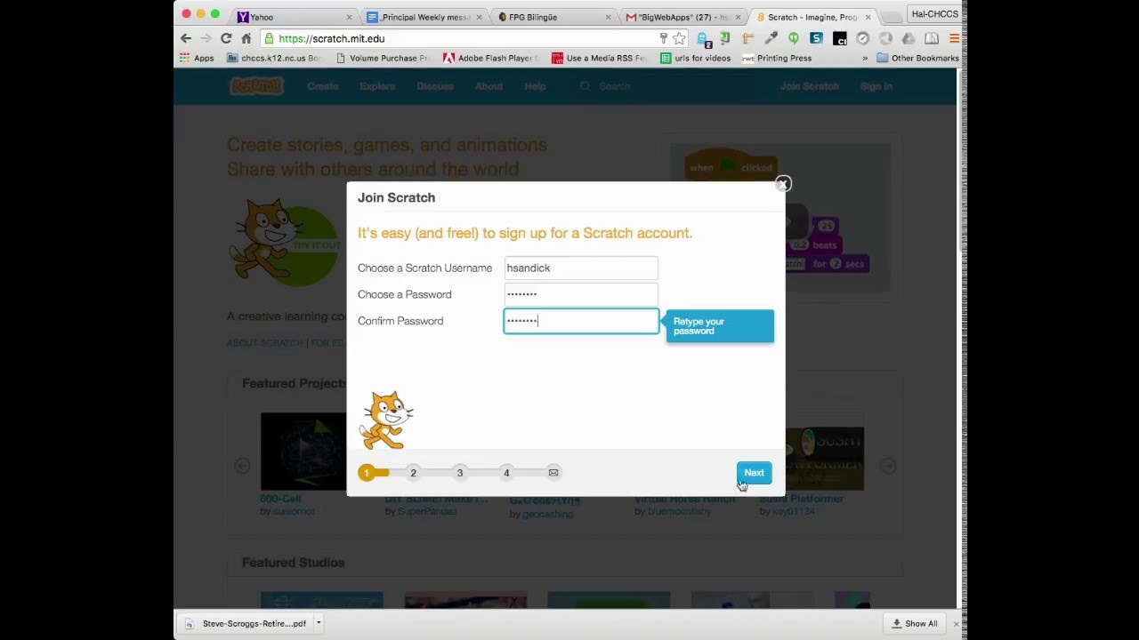 16-04-ScratchAccount - YouTube