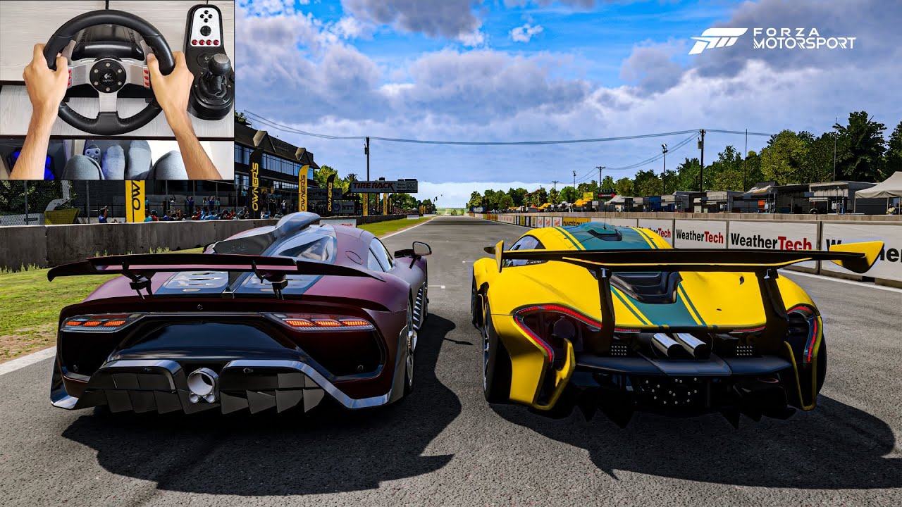 Mercedes AMG ONE vs McLaren P1 GTR - Road America | Forza Motorsport ...