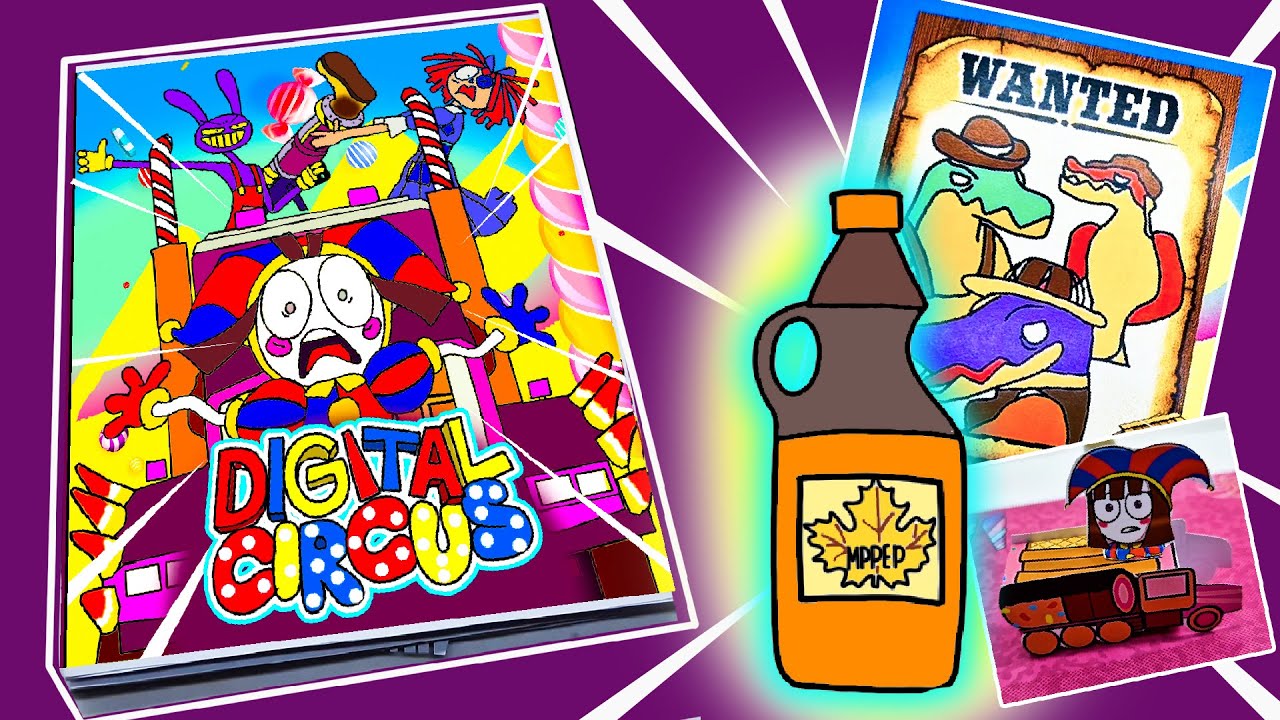 MAKING THE AMAZING DIGITAL episode 2 CIRCUS LOO PRINCESS /GAMEBOOK ...