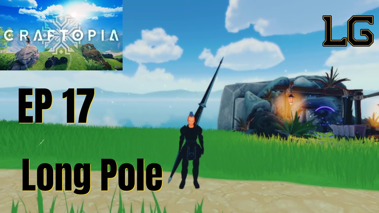 Hilariously Oversized Giant Polearm Of Doom! - Let's Play Craftopia Ep ...