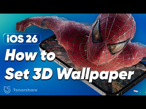 How to Set Spatial Wallpaper on iPhone (iOS 26)丨4K 3D Wallpaper