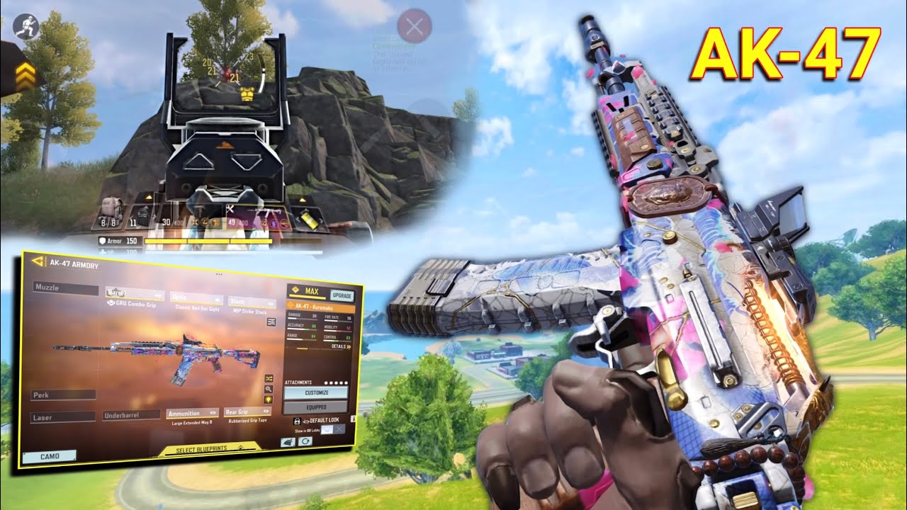 AK47 HAVE FAST KILLING TIME IN CODM BR | BEST AK-47 GUNSMITH IN SEASON ...
