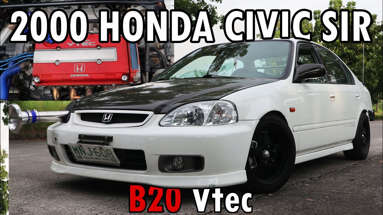 2000 HONDA CIVIC SiR B20 Vtec // TEASER // PHILIPPINES - YouTube