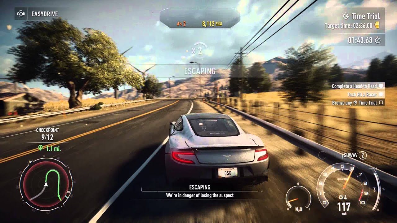 Need For Speed: Rivals - Time Trial Gameplay - YouTube
