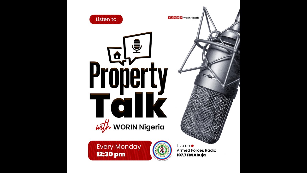 PROPERTY TALK with WORIN Nigeria Live Stream - YouTube