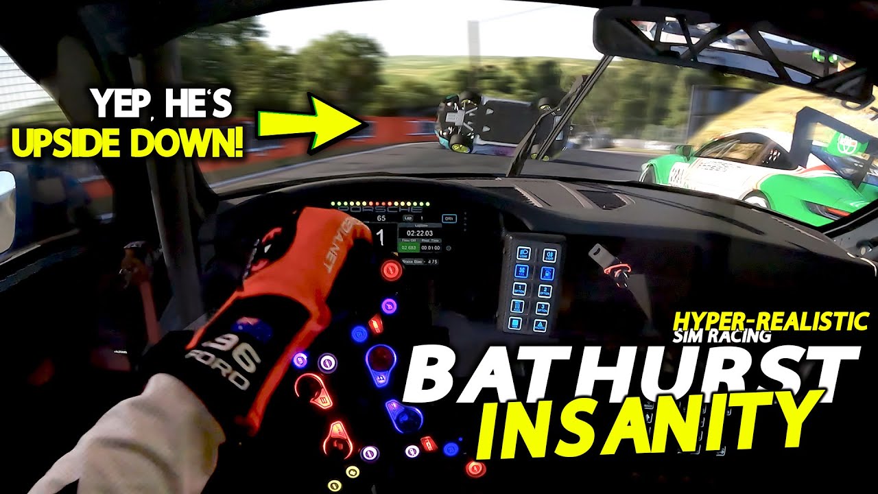 HYPER REALISTIC SIM RACING - Porsche Cup - Mt. Panorama Bathurst - YouTube