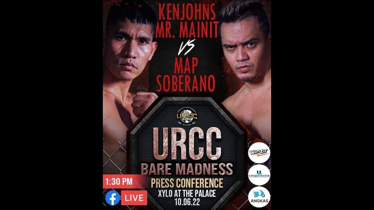 @MAPSOBERANO VS @mr.mainit URCC GLOBAL BARER KNUCKLE | FULL FIGHT - YouTube