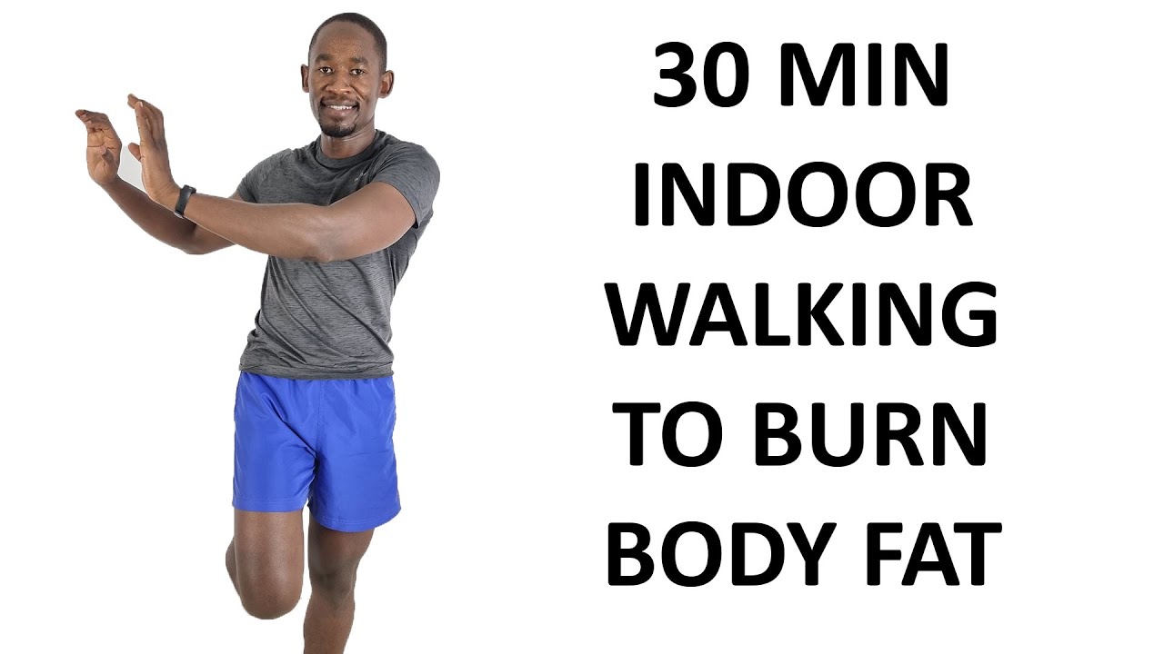 20 Minute Walking At Home Workout to Burn Stubborn Body Fat - YouTube