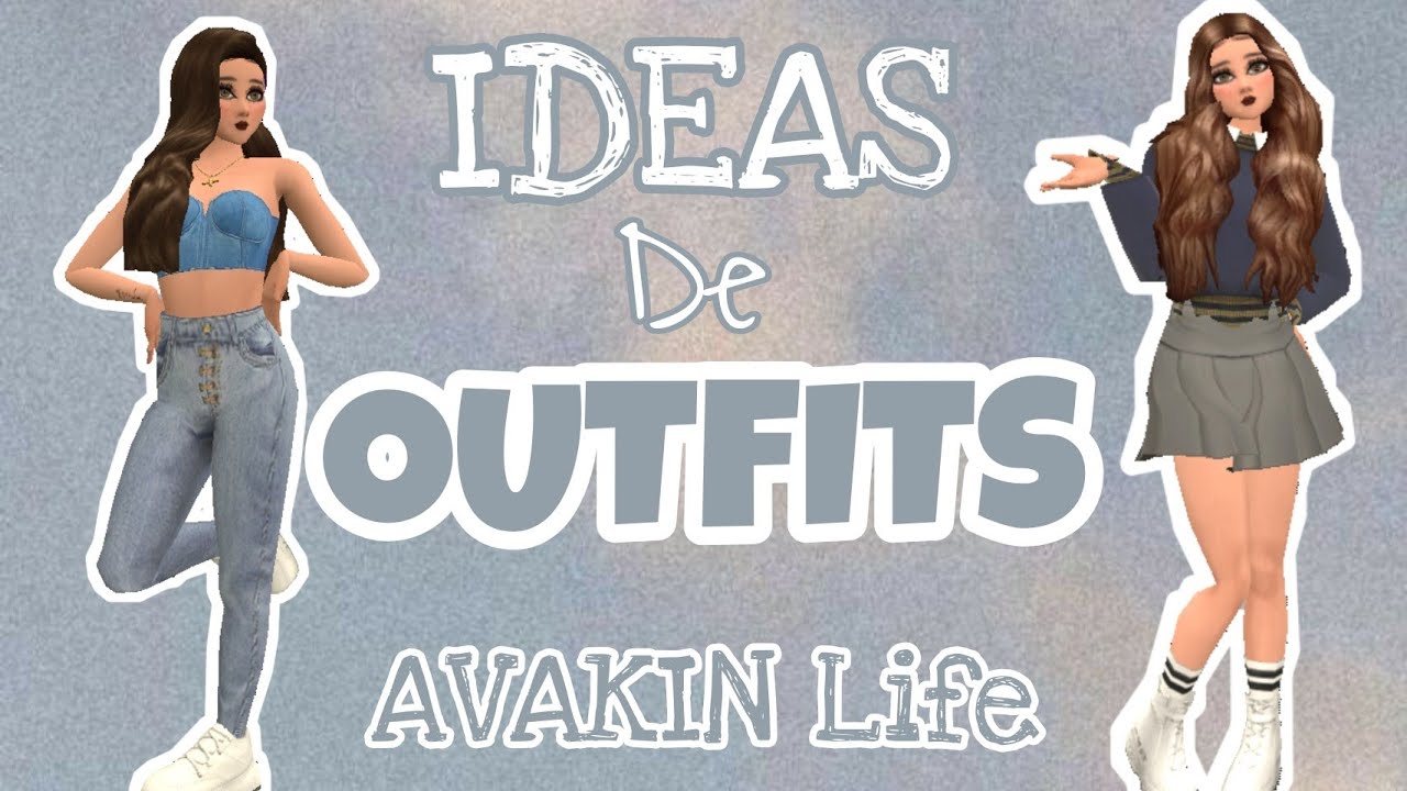 IDEAS DE OUTFITS AVAKIN LIFE 🦋👗 - YouTube