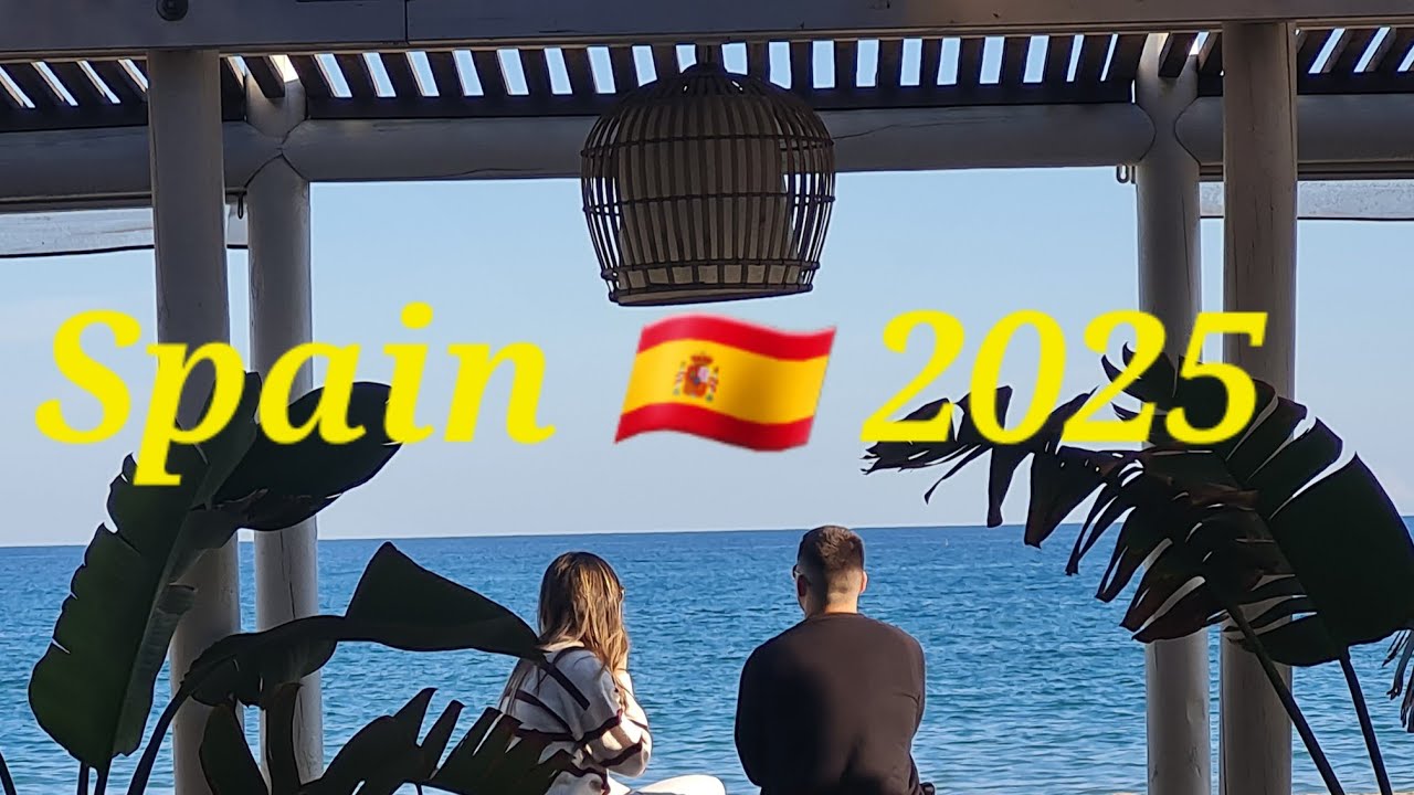 Amazing Vlog Spain Travel 2025] UK to Spain] Nice weather in February ...