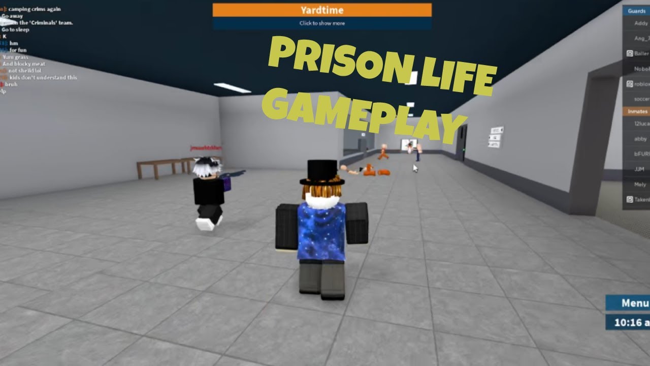 Prison life gameplay (Roblox) - YouTube