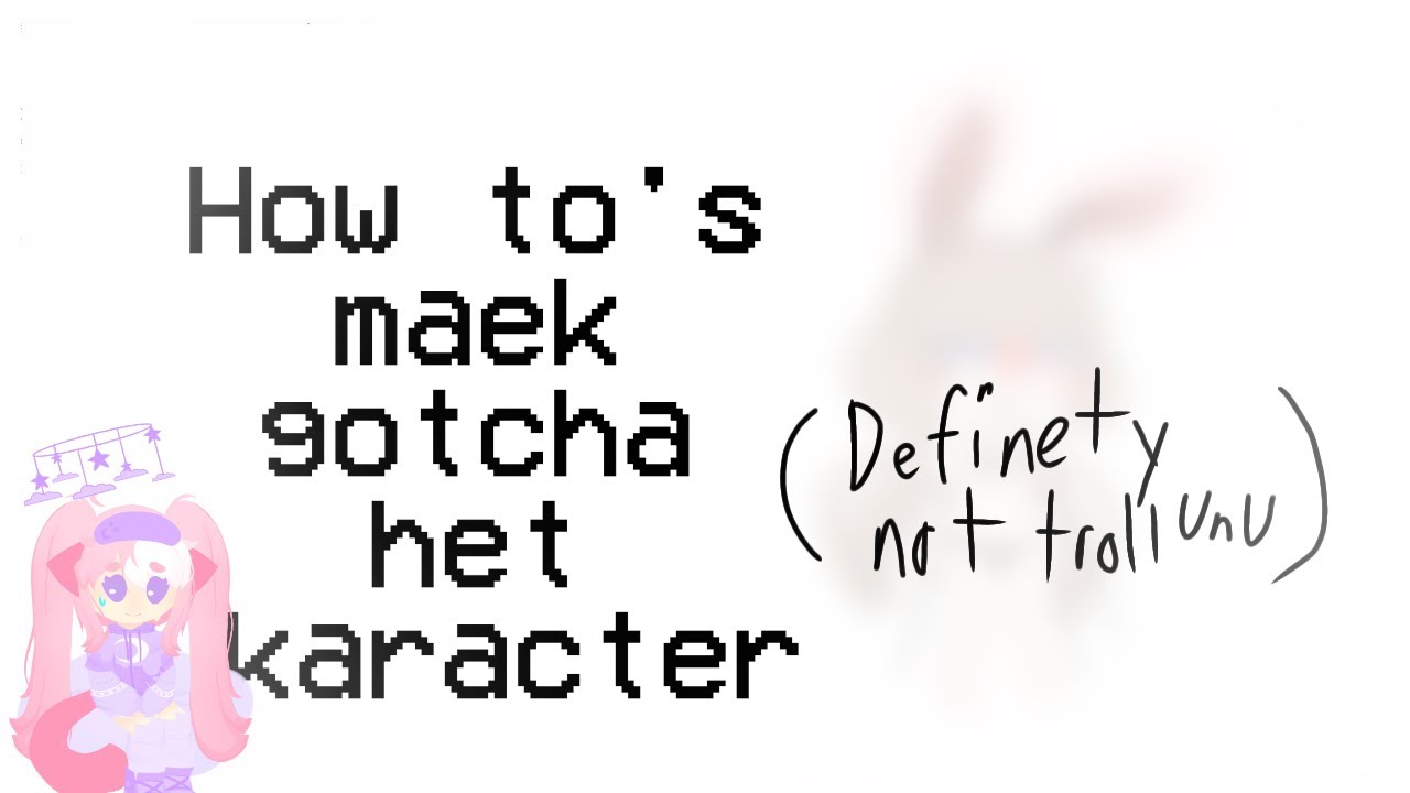 How to make a Gacha heat character in Gacha club in 1 minute • | - YouTube