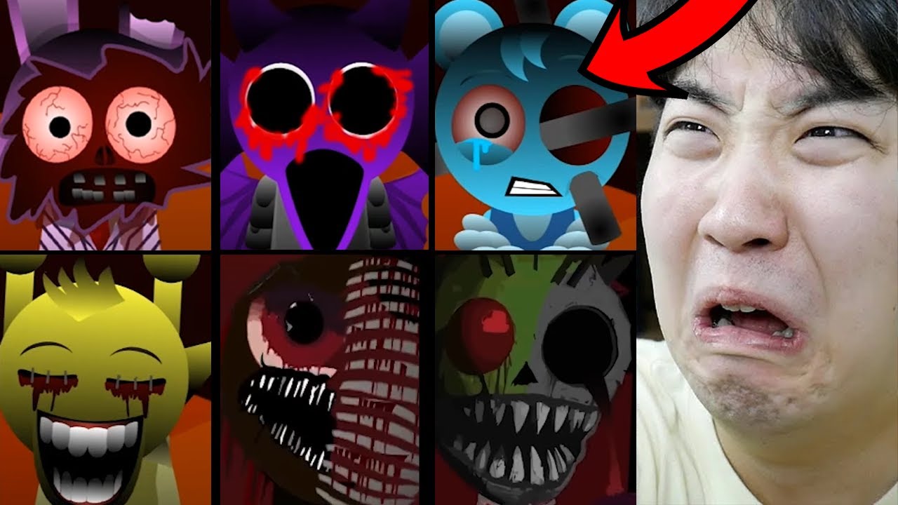 스프런키 1단계부터 8단계 공포를 봤습니다 이게 이렇게 무서운 게임이였다고 Youtube