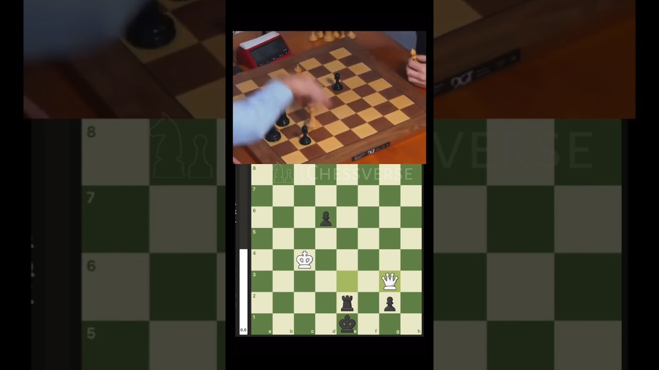 Incredible Ending by Magnus Carlsen 🤯 #chessverse #chess - YouTube