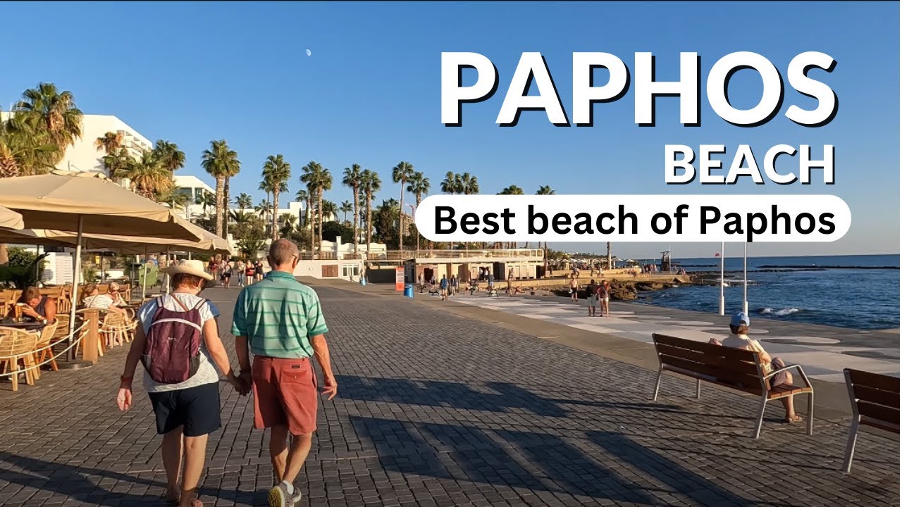 Paphos Cyprus | Hiking Along The Beach in Cyprus | Amazing Beaches in ...