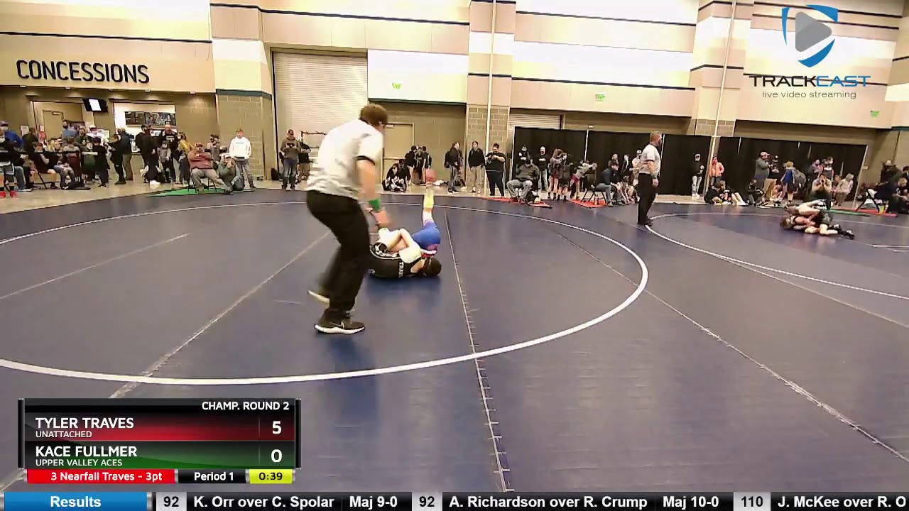 MS BOYS 102 Kace Fullmer Upper Valley Aces Vs Tyler Traves Unattached ...