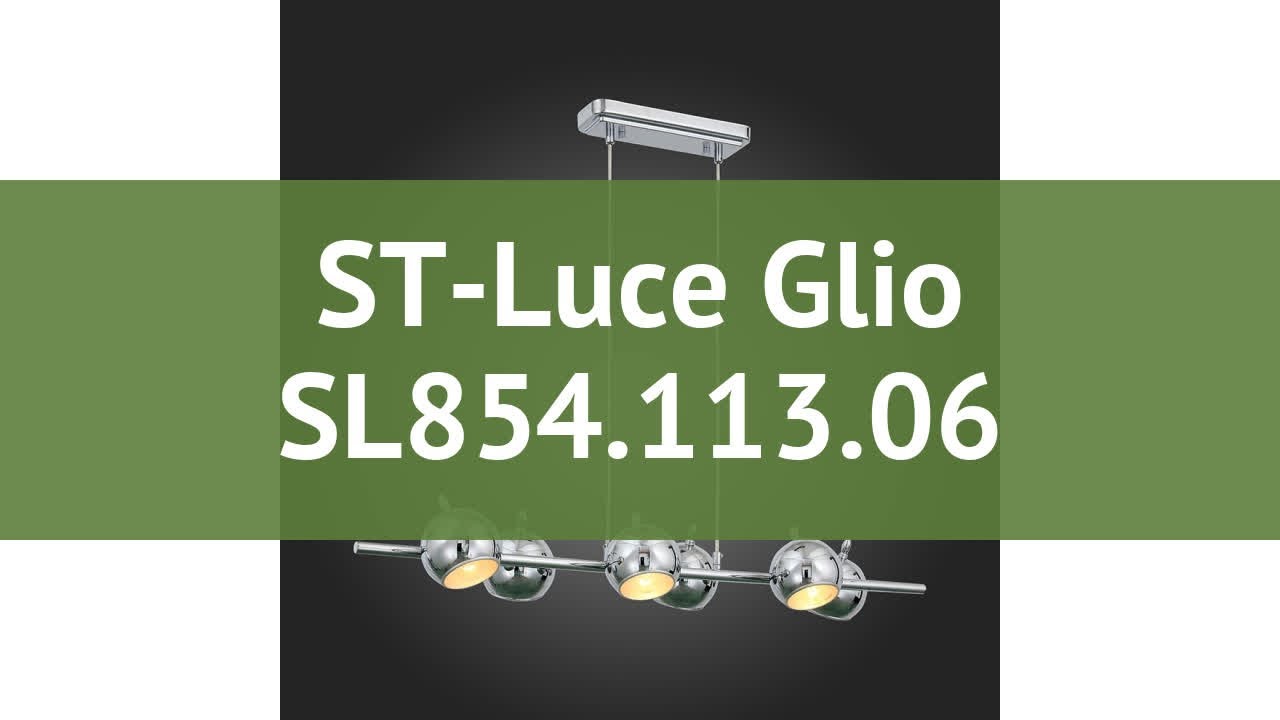 Люстра ST-Luce Glio SL854.113.06 обзор: светильник ST-Luce Glio SL854 ...