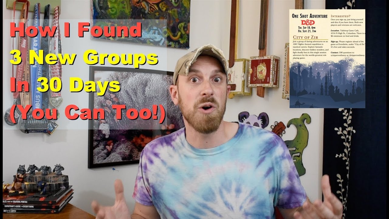 How I Found 3 New D&D Groups in 30 Days (You Can Too!) - YouTube