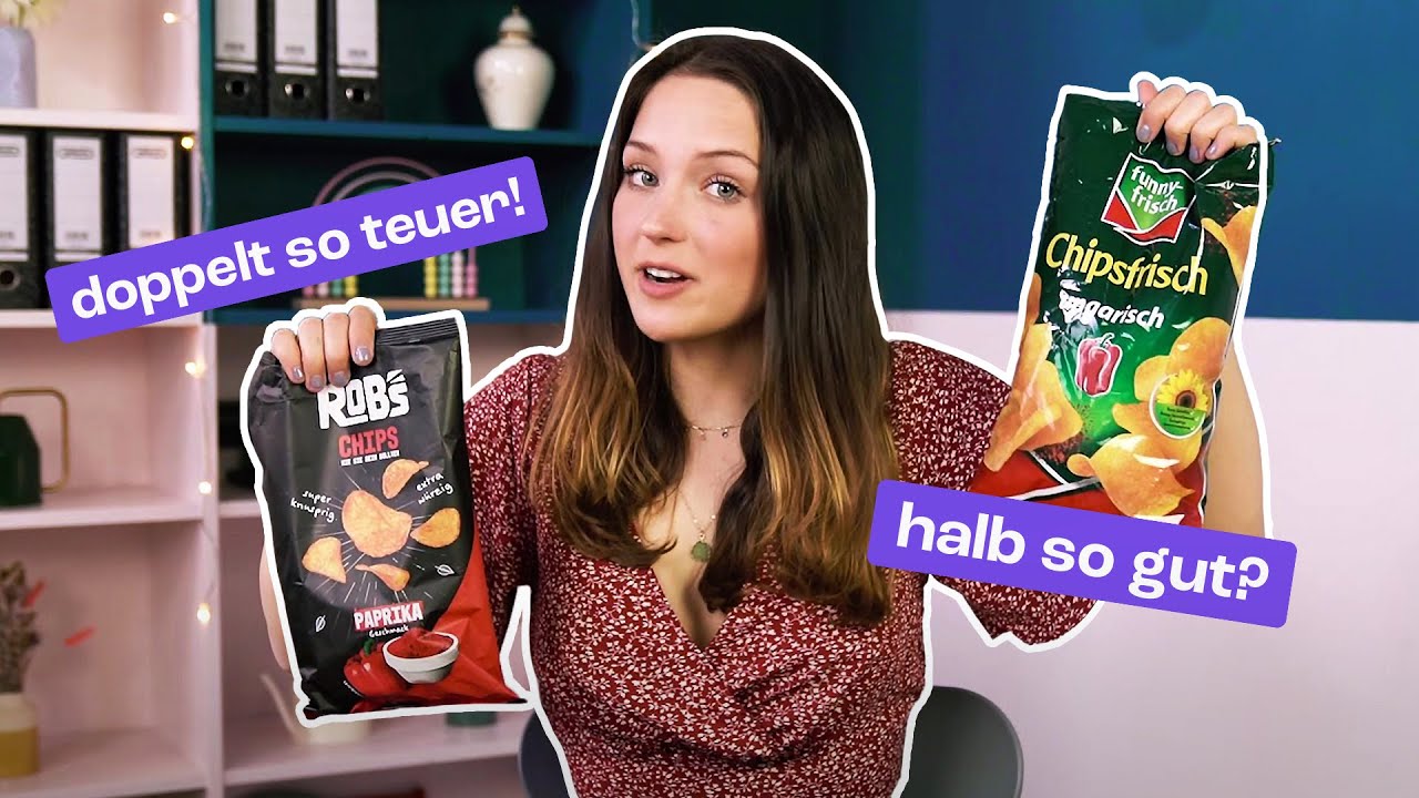 ich teste 4 INFLUENCER Produkte vs. bekannte FOOD Marken - YouTube