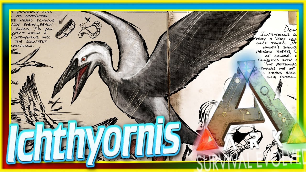 Ichthyornis! (ARK: Survival Evolved Dossier/News) #64: ARK Seagull ...