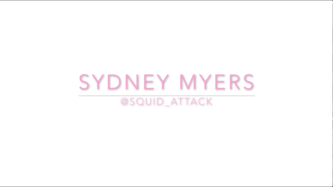 Sydney Myers Behind The Scenes Video #1 - YouTube