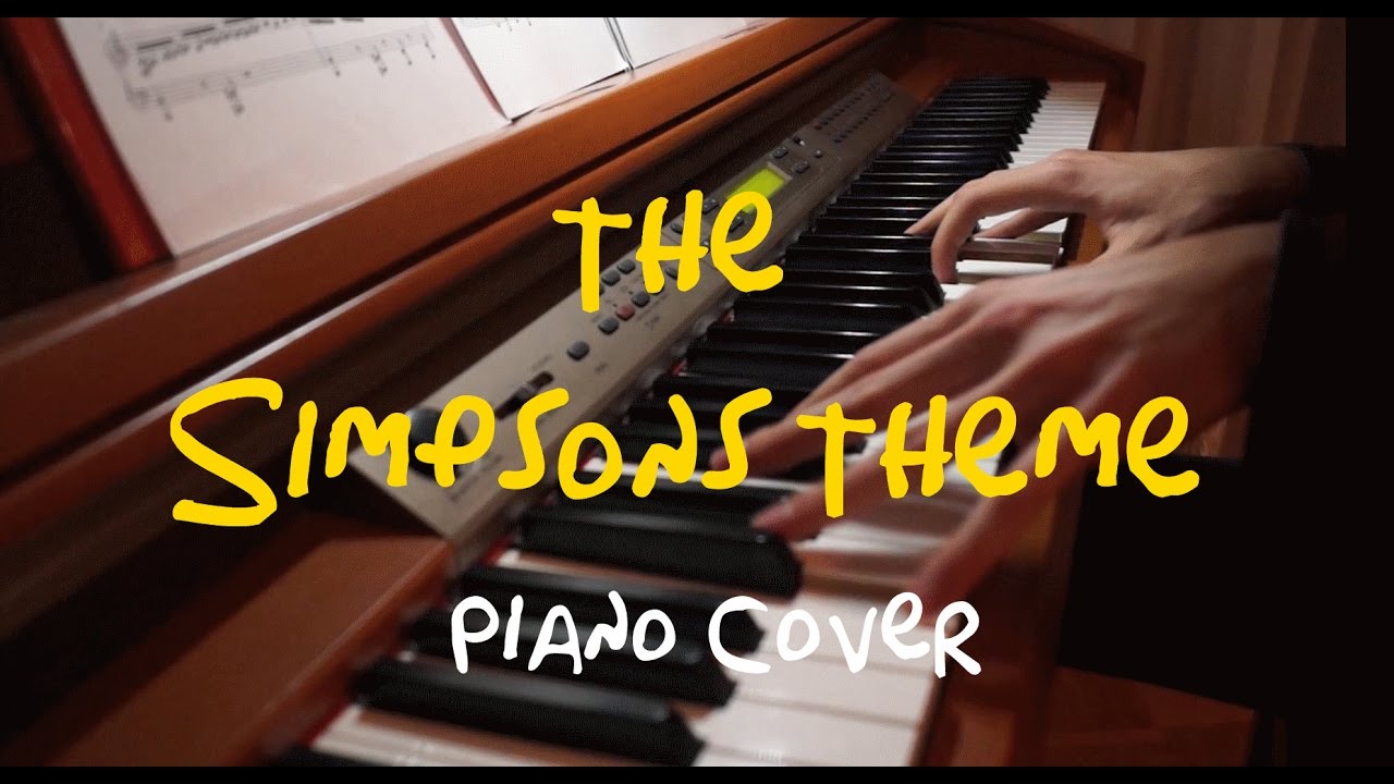 The Simpsons Theme - Piano Cover [HD] - YouTube