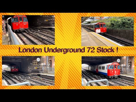 London Underground-72 stock ! - YouTube
