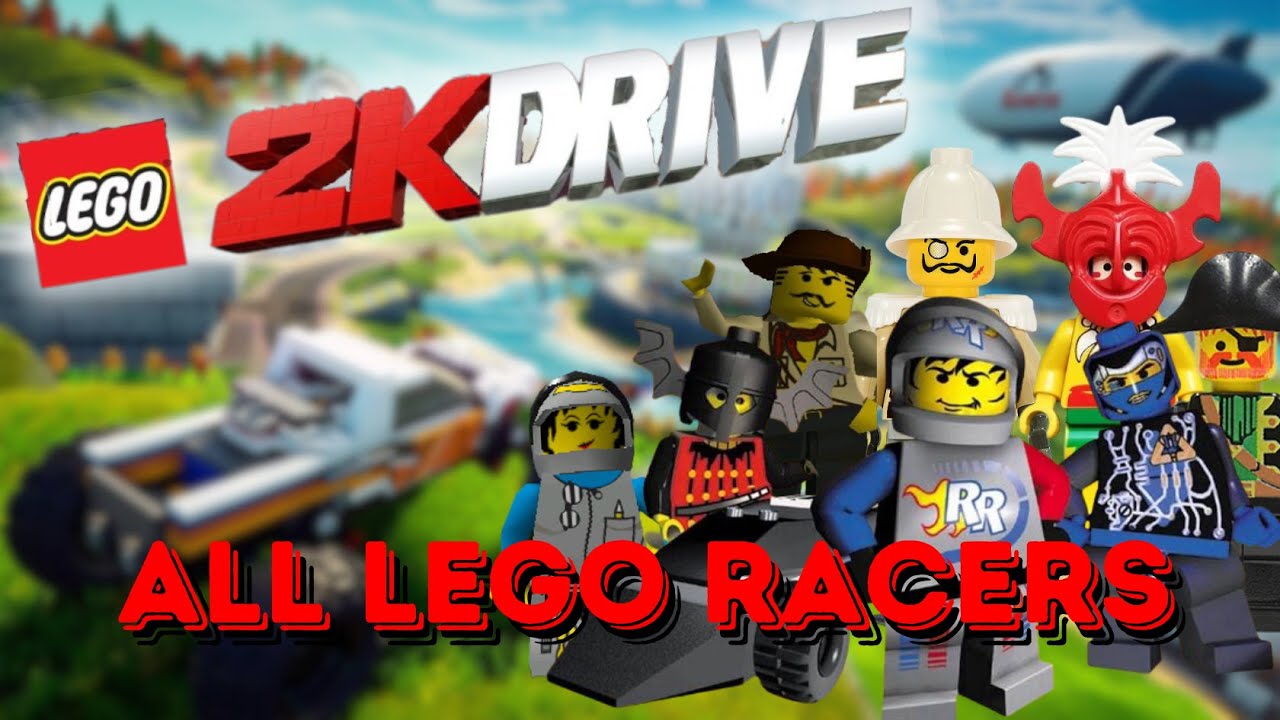 All Lego Racers in Lego 2K Drive - How to make ALL the vehicles! - YouTube