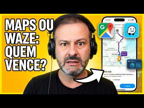Testei Google Maps e Waze em 2026 | Resultado Surpreendente