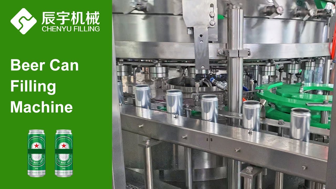 Beer Can Filling Machine, Beer Canning Line, Beer Can Filler - Chenyu ...