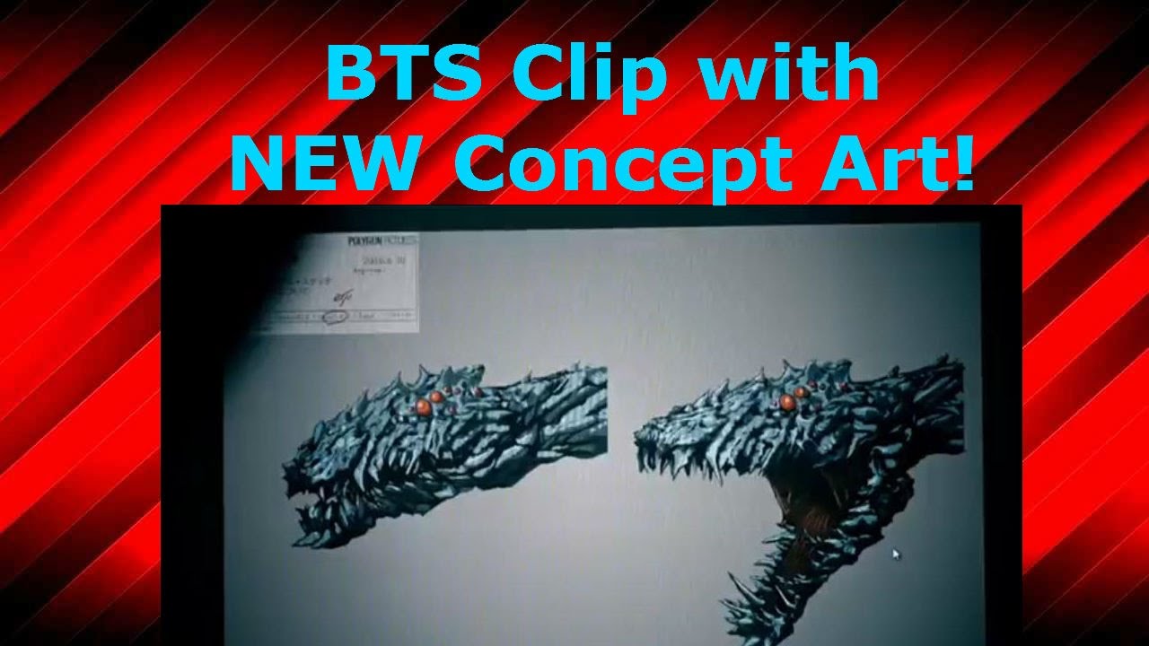 Godzilla Anime- NEW CONCEPT ART + Speculation - YouTube