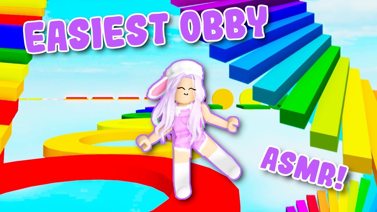 Easy Obby Keyboard Clicks Asmr Roblox Youtube