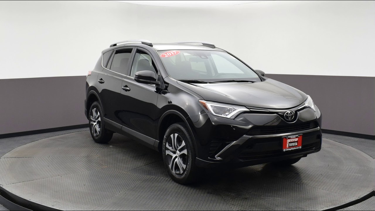 2017 Black Toyota RAV4 Sport Utility #P11827 - YouTube