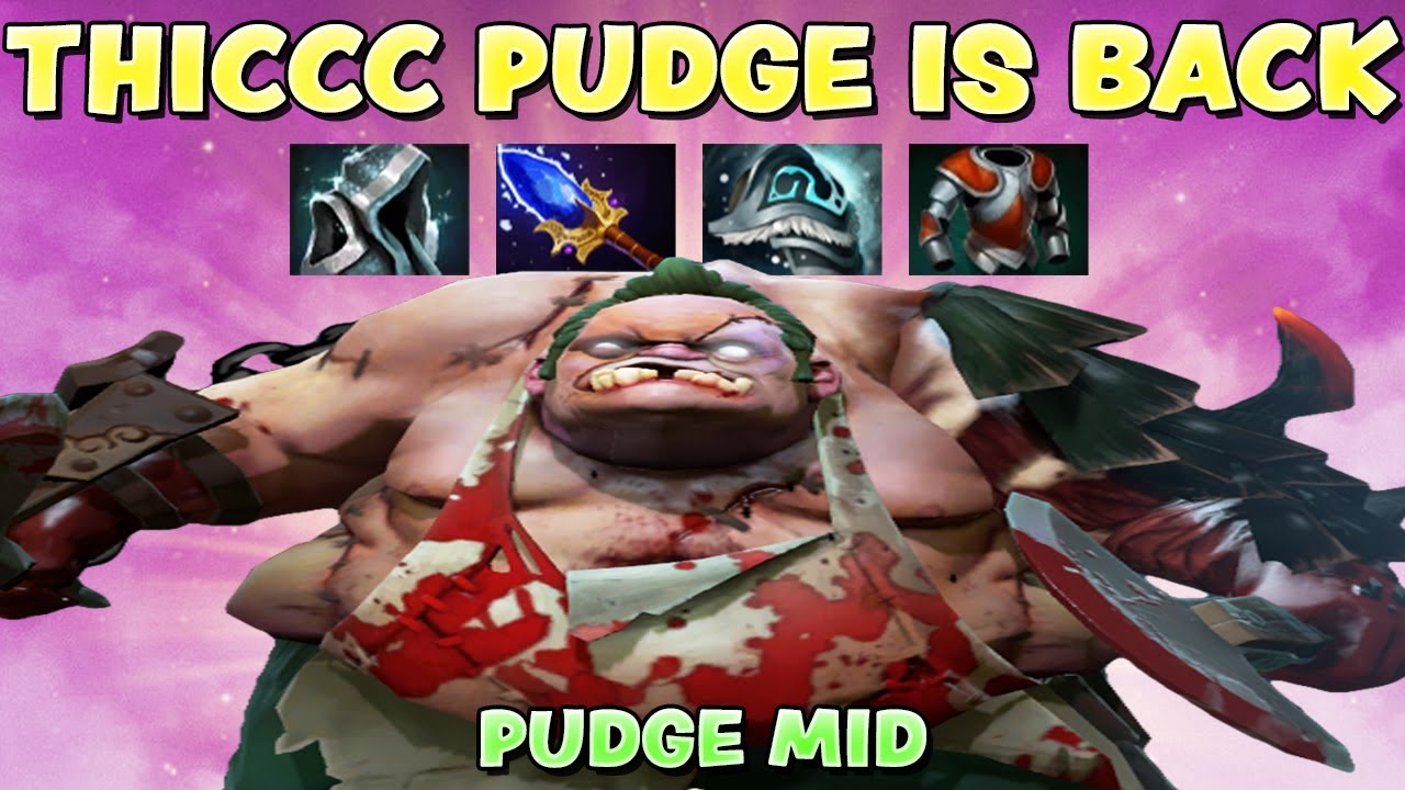 THICC PUDGE IS BACK! - MID PUDGE - YouTube